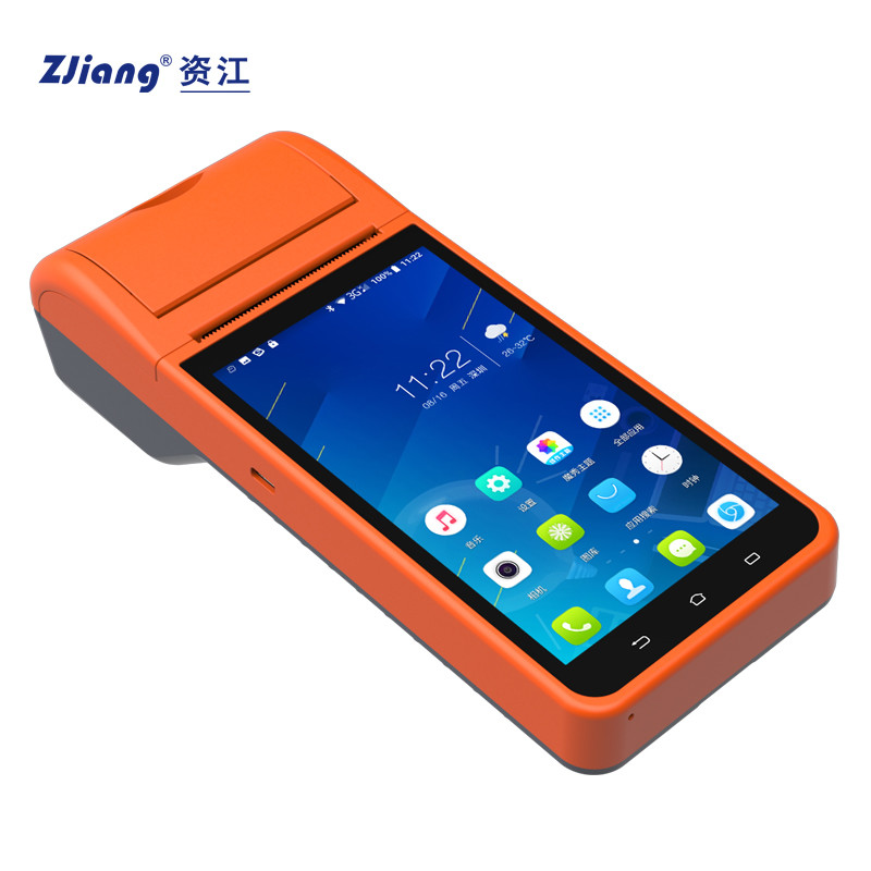 IPS Screen Android PDA Handheld POS Terminal 58mm Receipts Printer