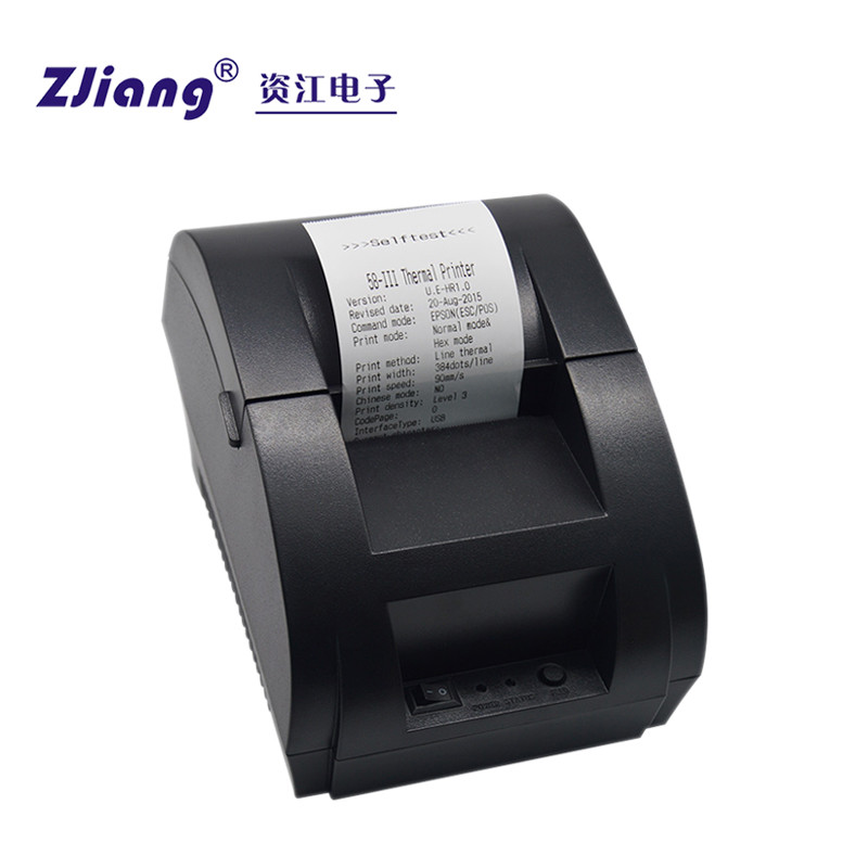 58mm Mini Bluetooth USB Desktop Thermal Printer POS Android And IOS ...